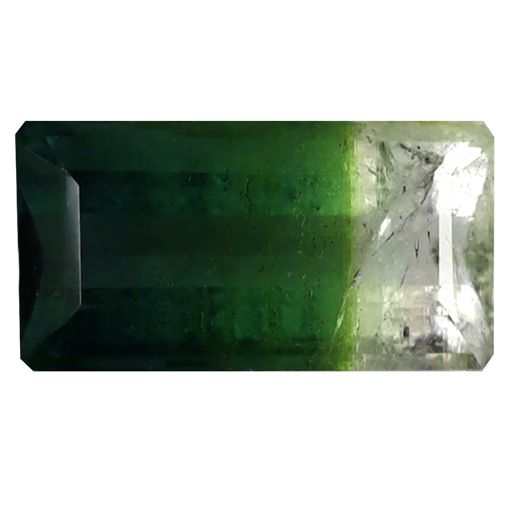 2.04 ct Octagon Shape Watermelon Tourmaline Loose Gemstone – Deluxe Gems